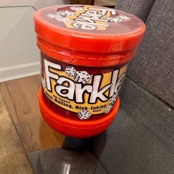 Toys | Farkle Dice Game Set In Red | Poshmark